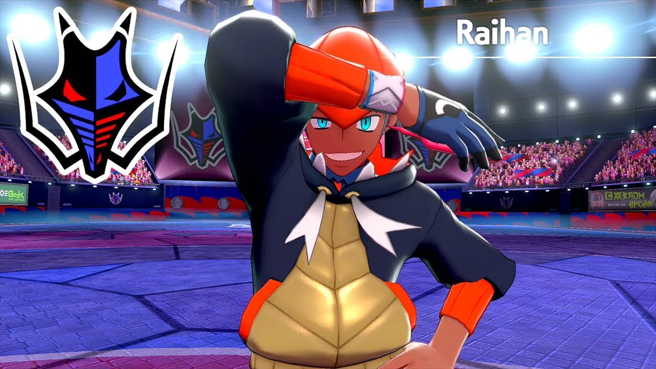 Pokémon Shield - Gym Leader Raihan - YouTube