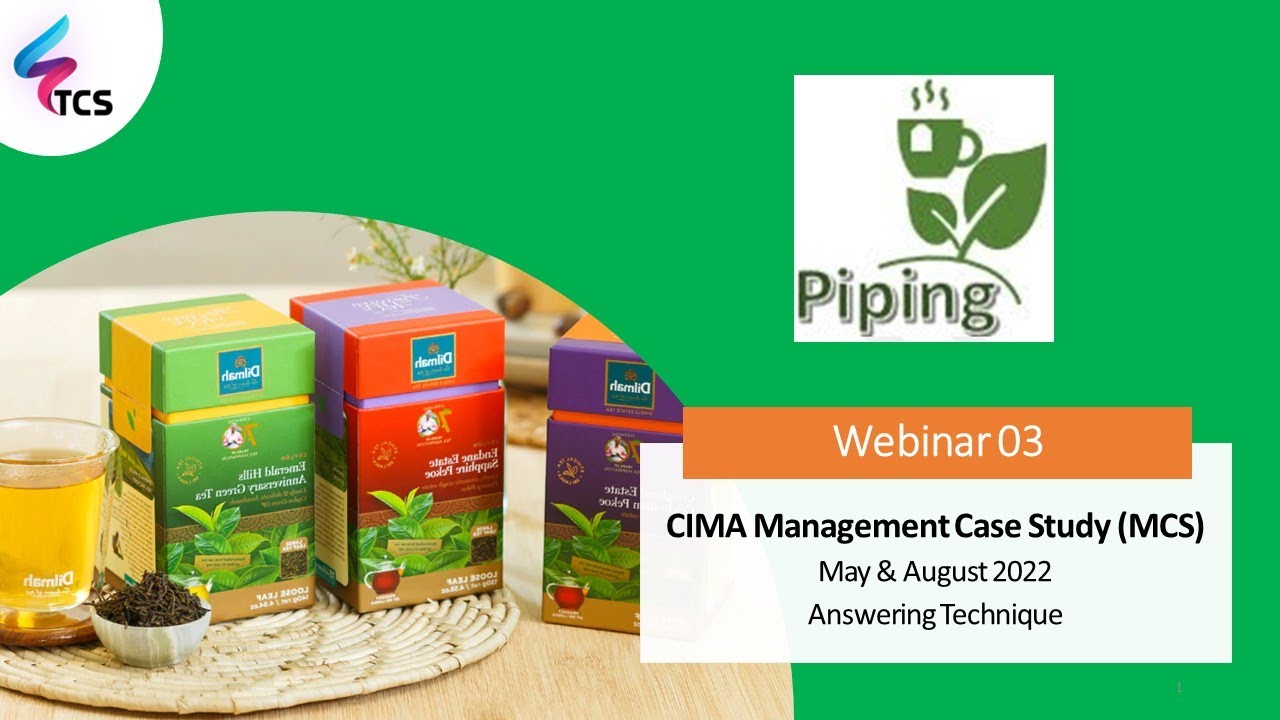 CIMA MCS May & August 2022. MCS Webinar 03: Answering Technique - YouTube