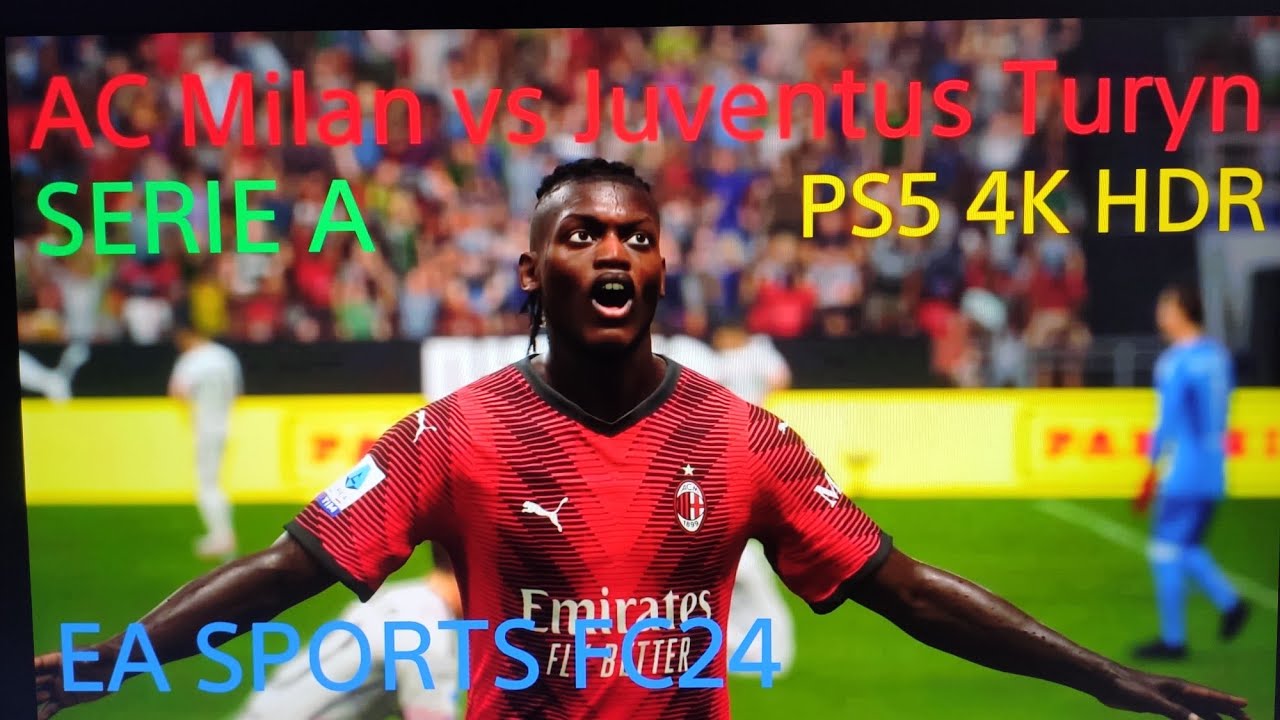 EA SPORTS FC 24* AC Milan vs Juventus Turyn PS5 4K HDR gameplay - YouTube