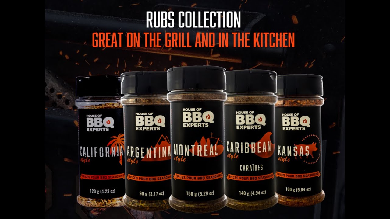 House of BBQ Experts- Rubs Collection - YouTube