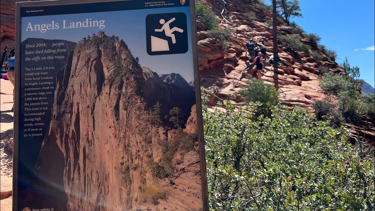 Scout Lookout and Angels Landing - YouTube