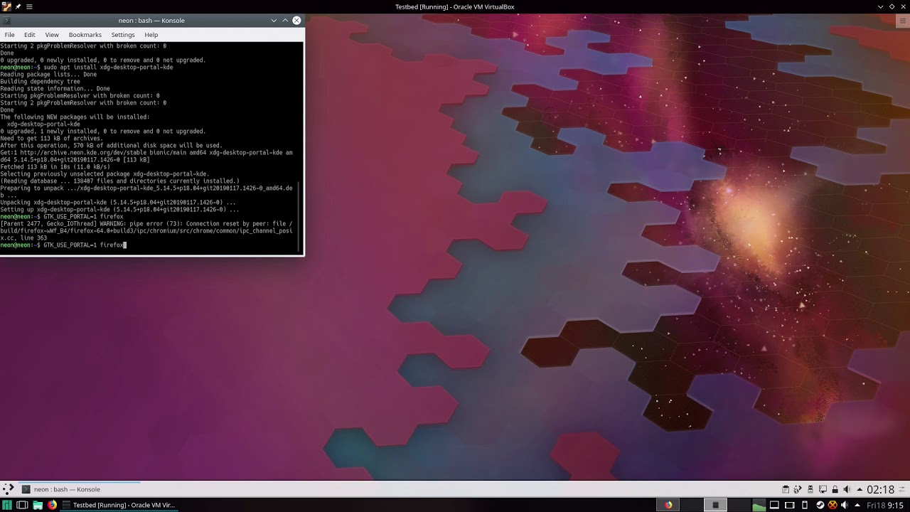 [Plasma 5.15 Beta] Testing KDE Save Dialogs in Firefox - YouTube