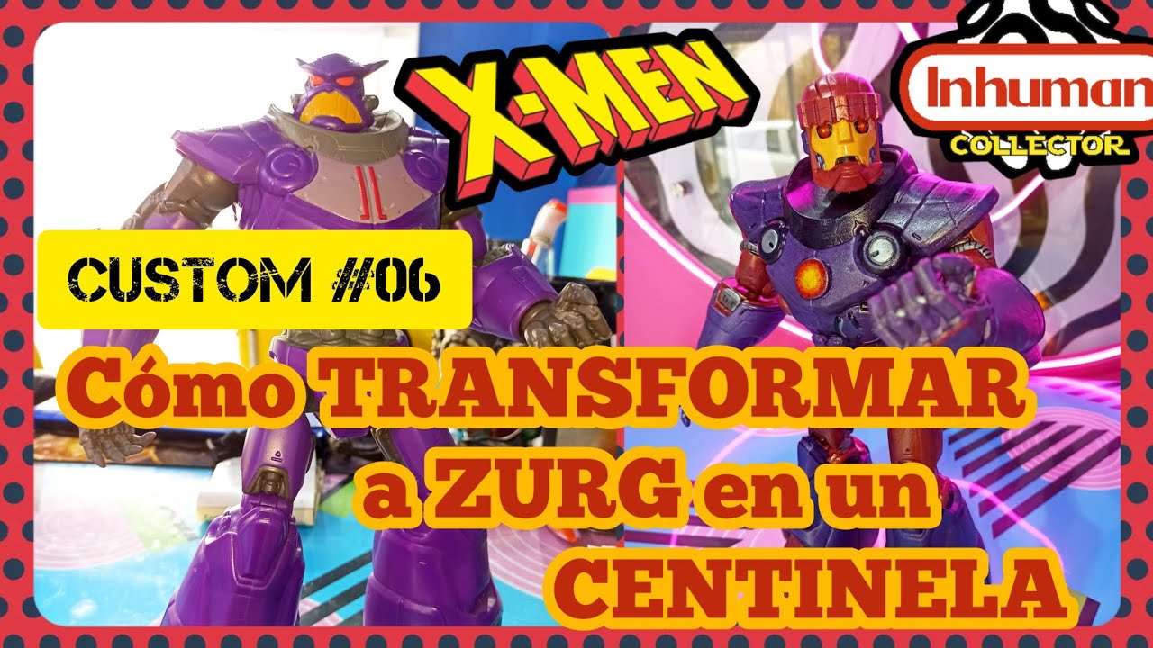 CUSTOM #06 De ZURG a CENTINELA | CUSTOMS || INHUMAN ACID COLLECTOR ...