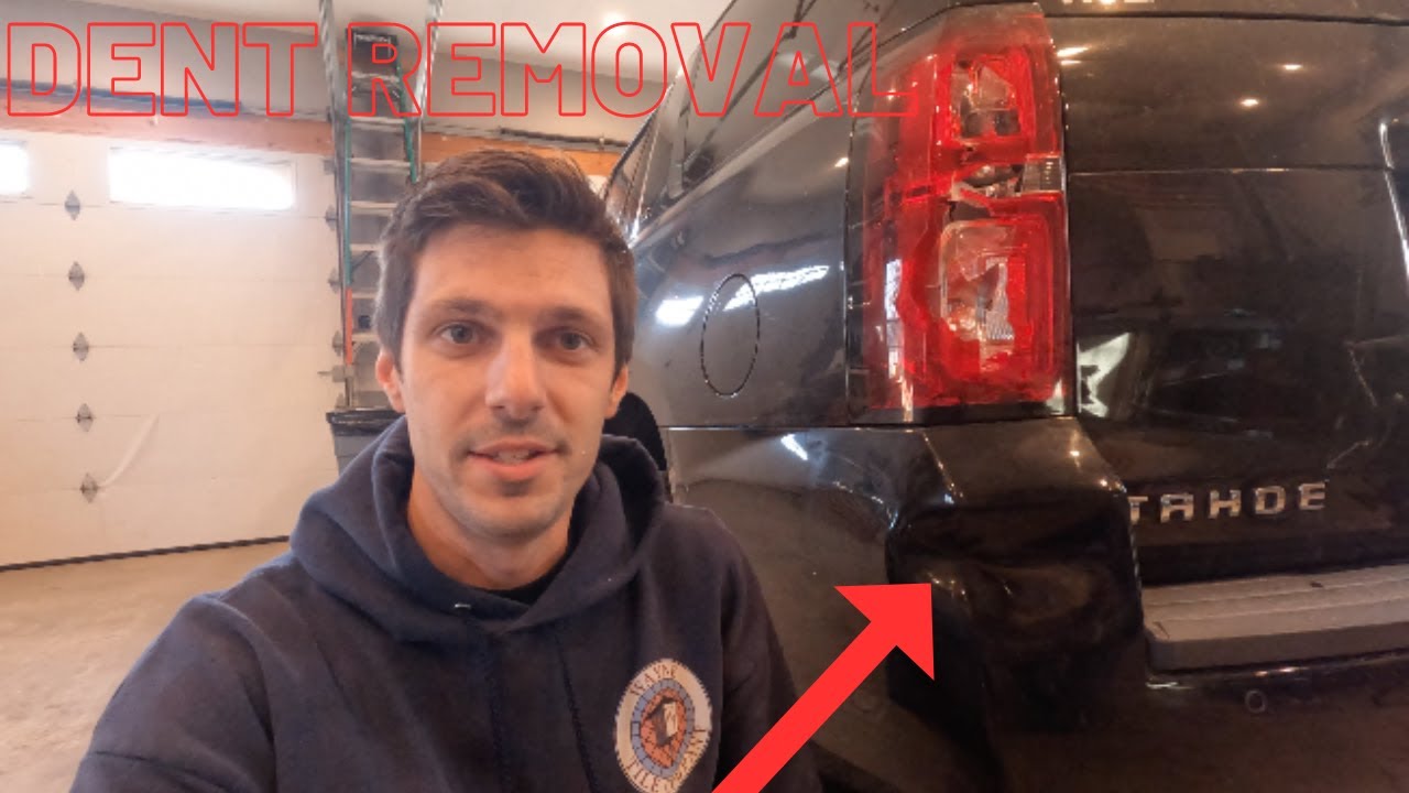 DIY Dent Repair(plastic bumper fix) - YouTube