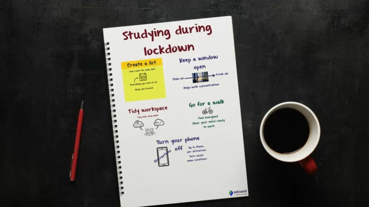 Studying during lockdown? Try these 5 tips! - YouTube