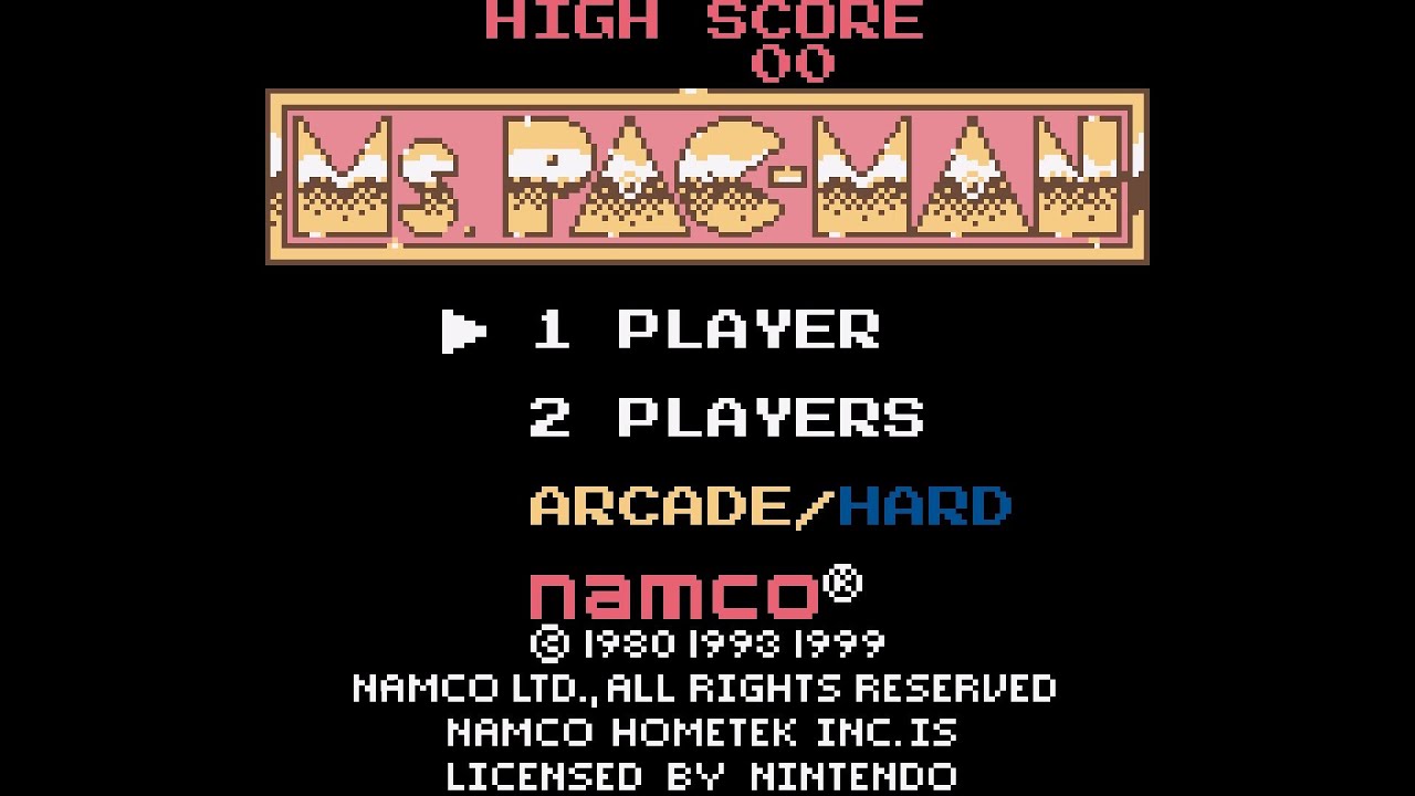 Ms. Pac-Man: Special Color Edition | GBC | High Score Hunter ...