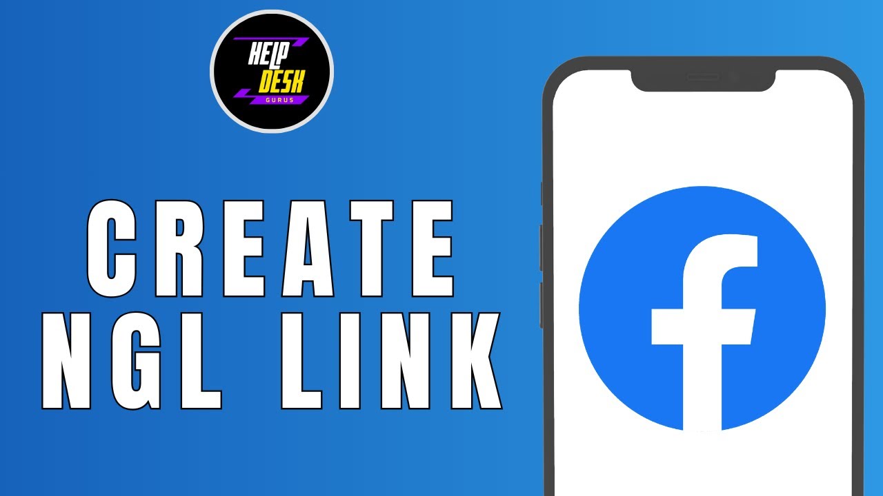 How To Create NGL Link and Put it in Facebook - YouTube