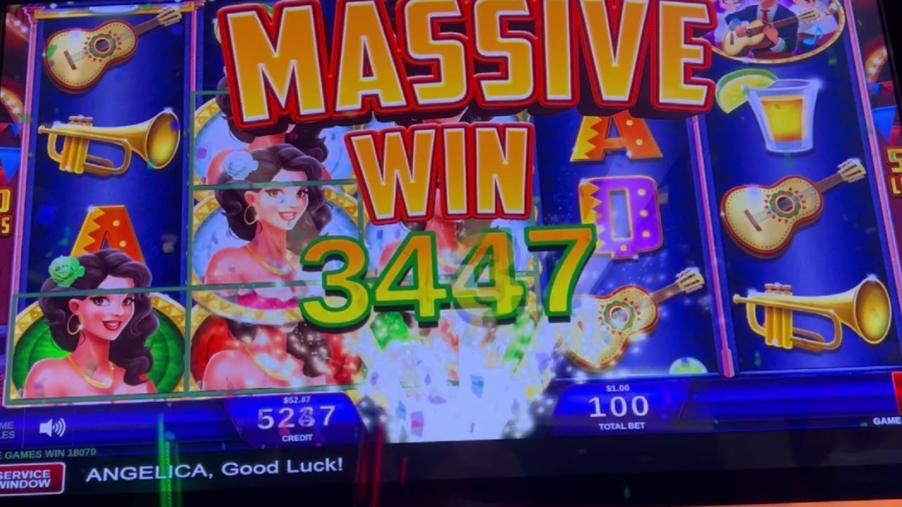 Massive Bonus Win! Rosa's Fiesta Slot Machine - YouTube