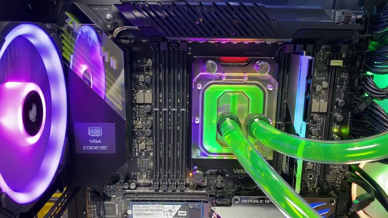 ASUS Zenith II Extreme Post Error part 2 - YouTube