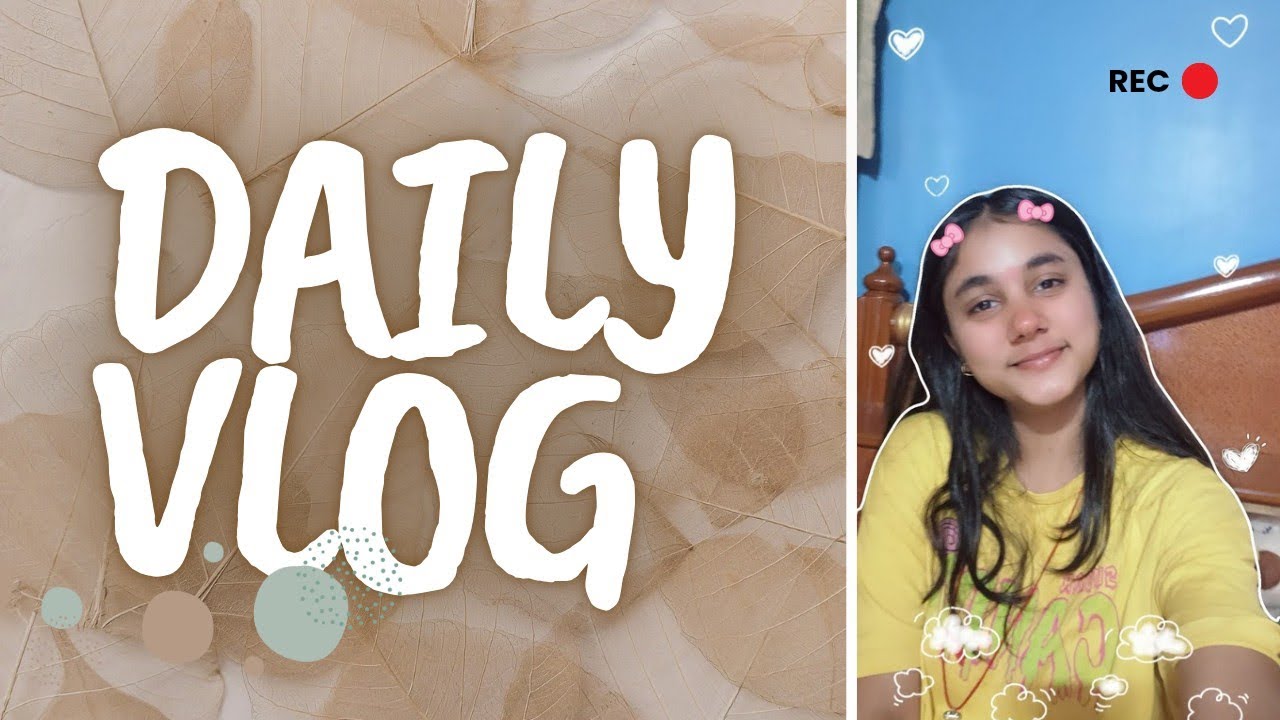 Daily Vlog🫰♥️ #01 - YouTube