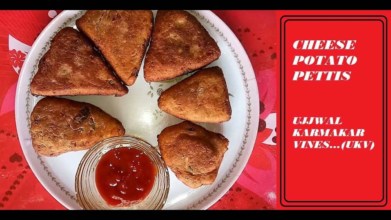 Cheese Potato Pettis || Very tasty and easy to prepare at home as ...