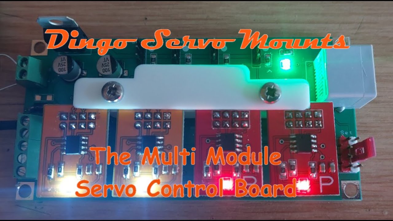 Multi Module Servo Control Board - YouTube