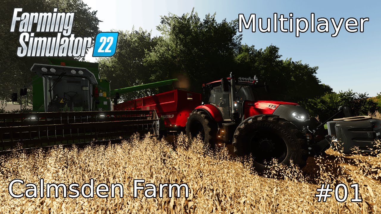 Calmsden Farm! - Multiplayer Farming Simulator 22 FS22 Calmsden Farm Ep ...