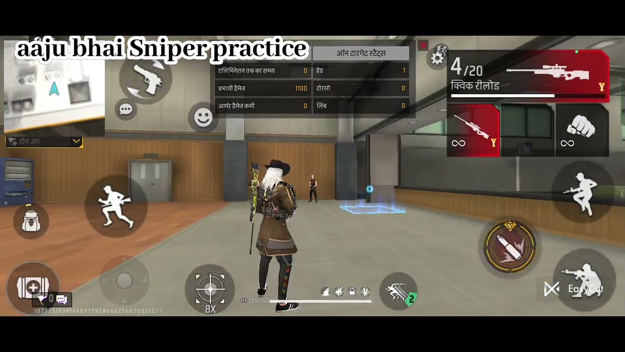 freefire Max aaju bhai Sniper practice only headshot - YouTube