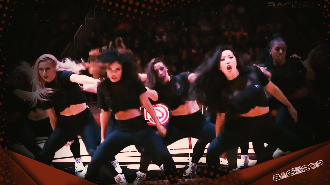 ATL DANCERS | Atlanta Hawks Dancers | Brooklyn @ Atlanta | NBA Season ...