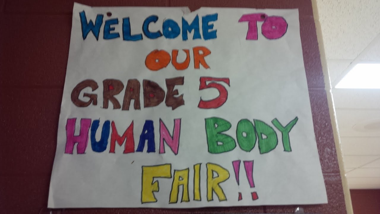 Daughter's Science Fair | Central Nervous System - YouTube