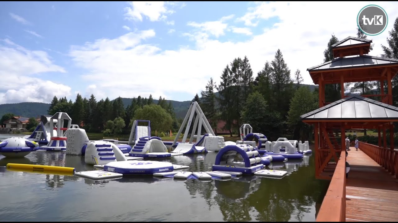 Radkowski Zalew zaprasza mieszkańców i turystów - YouTube