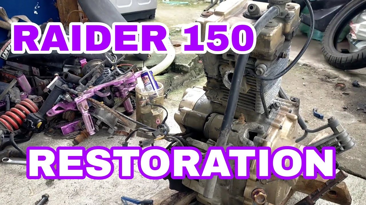 Raider 150 Restoration/ 2nd Generation - YouTube