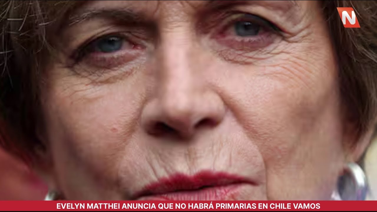 La Matthei anuncia que no habrá primarias de Chile Vamos - YouTube