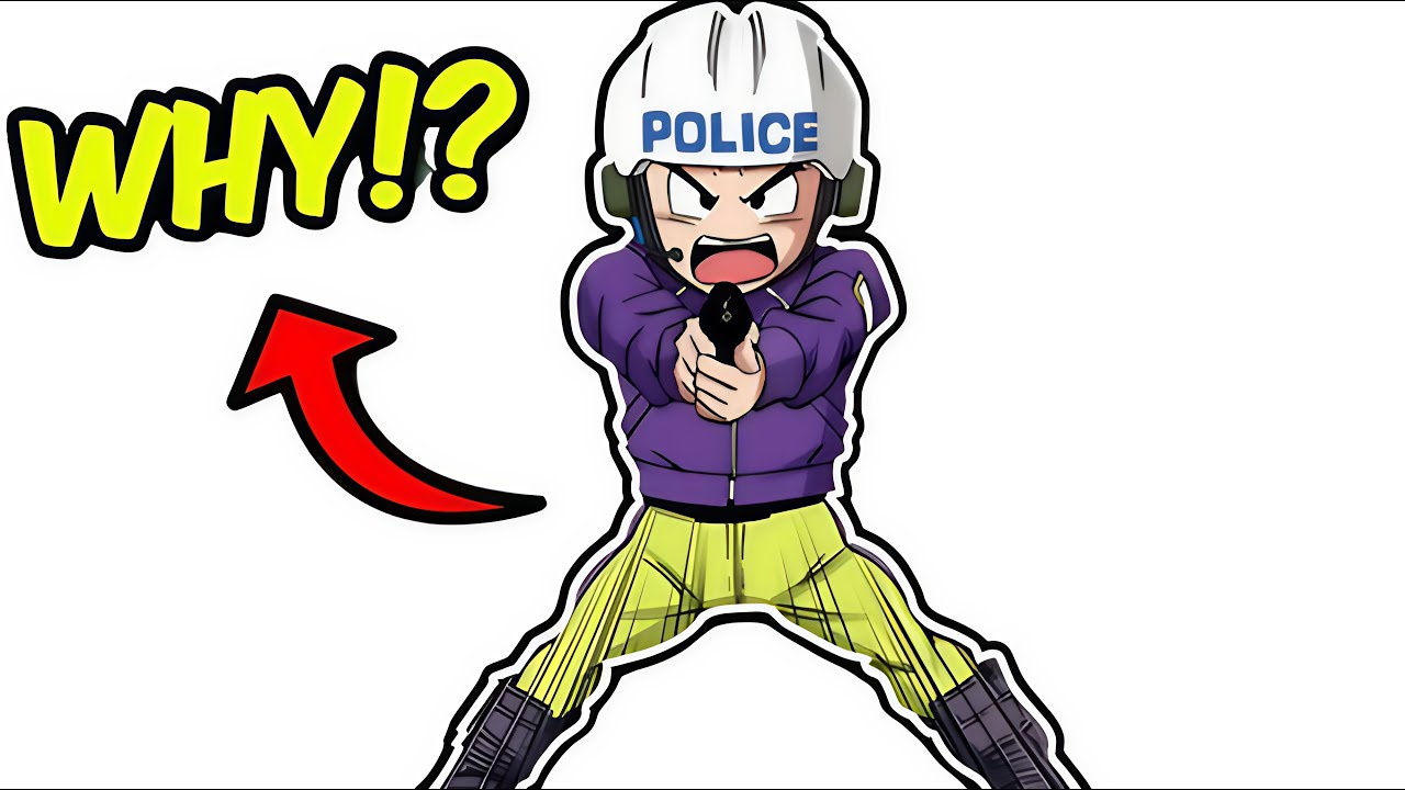 Why is Krillin a Cop in Dragon ball Super - YouTube