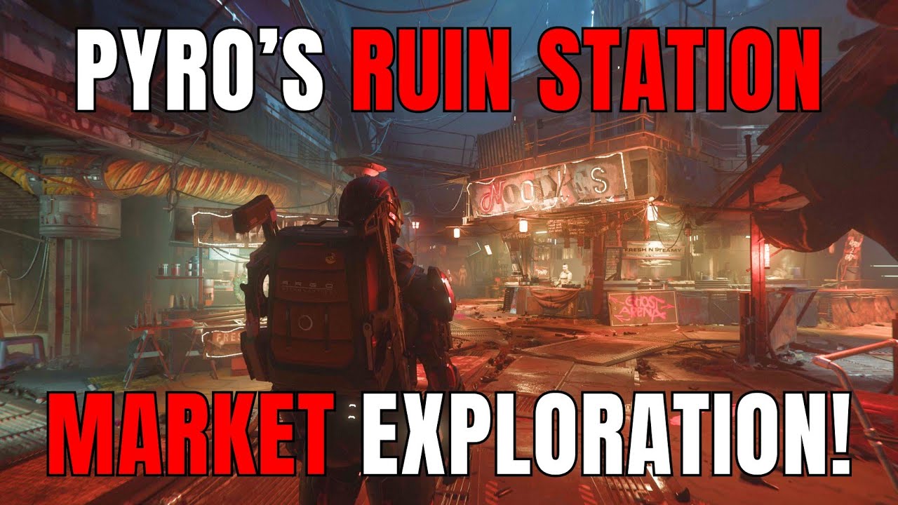 Star Citizen 4.0 / Exploring Pyro's Ruin Station Markets! - YouTube