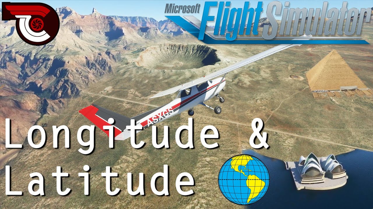 Using Coordinates To Start A Flight - Microsoft Flight Simulator - YouTube