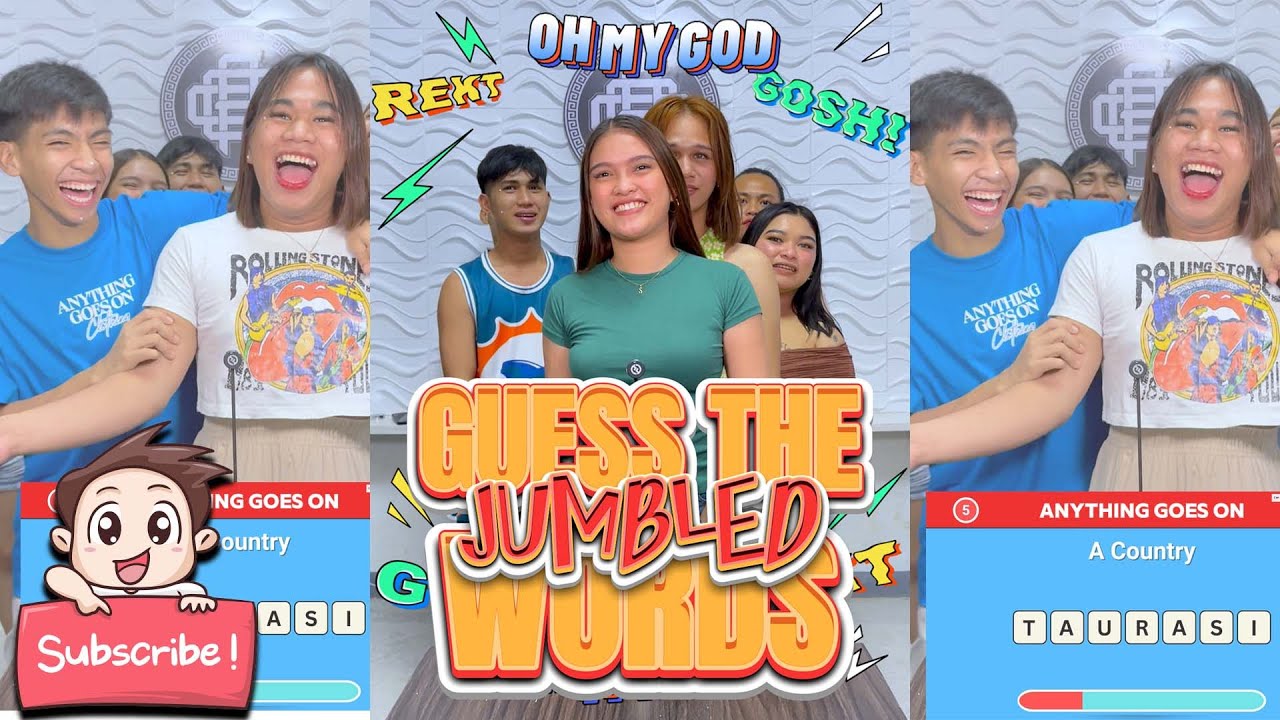 GUESS THE JUMBLED WORDS - YouTube