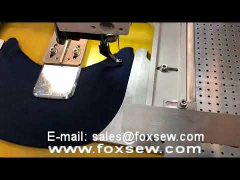 Automatic Caps Visor Pattern Stitching Machine - YouTube