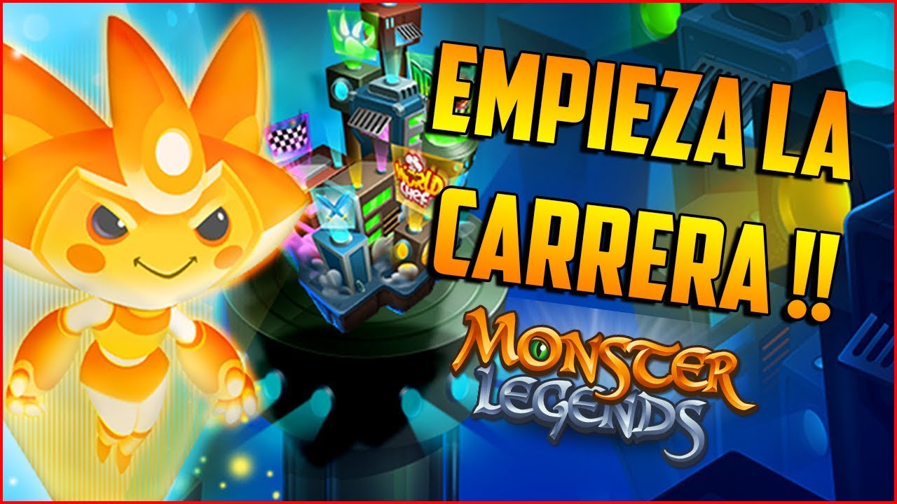 EMPEZAMOS LA CARRERA DE NEOBUKI - Monster Legends - YouTube