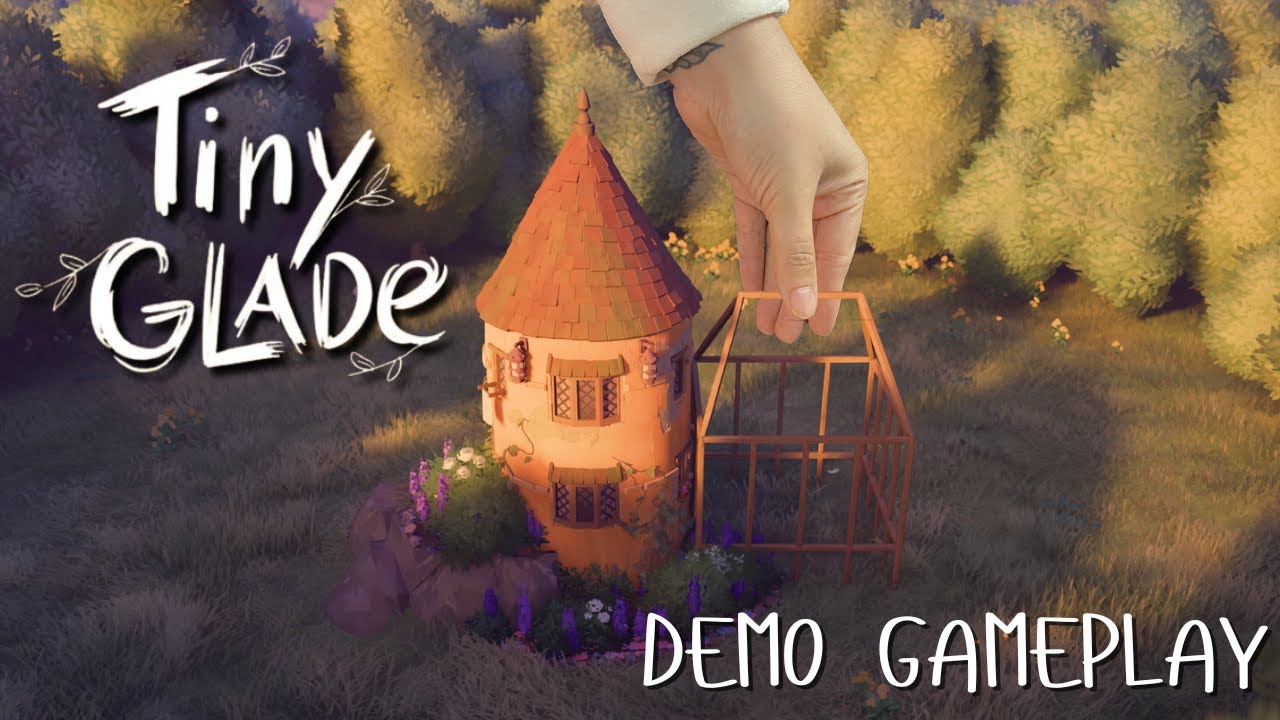TINY GLADE DEMO GAMEPLAY - Cozy Indie Game - YouTube