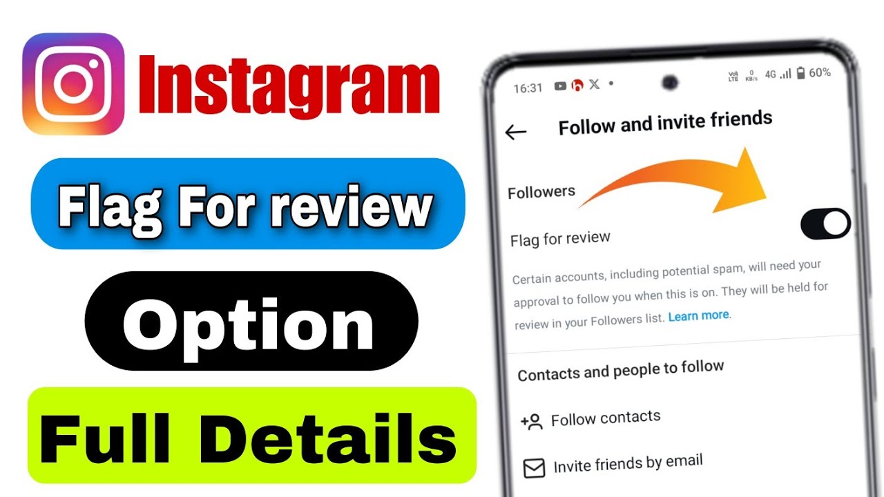 Instagram Flag For Review Kya Hai | how to remove fake followers on ...