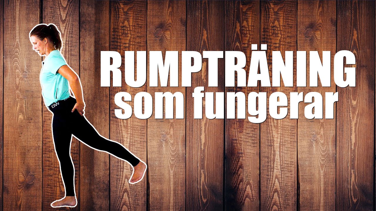 3 GRYMMA övningar för rumpan utan redskap - YouTube