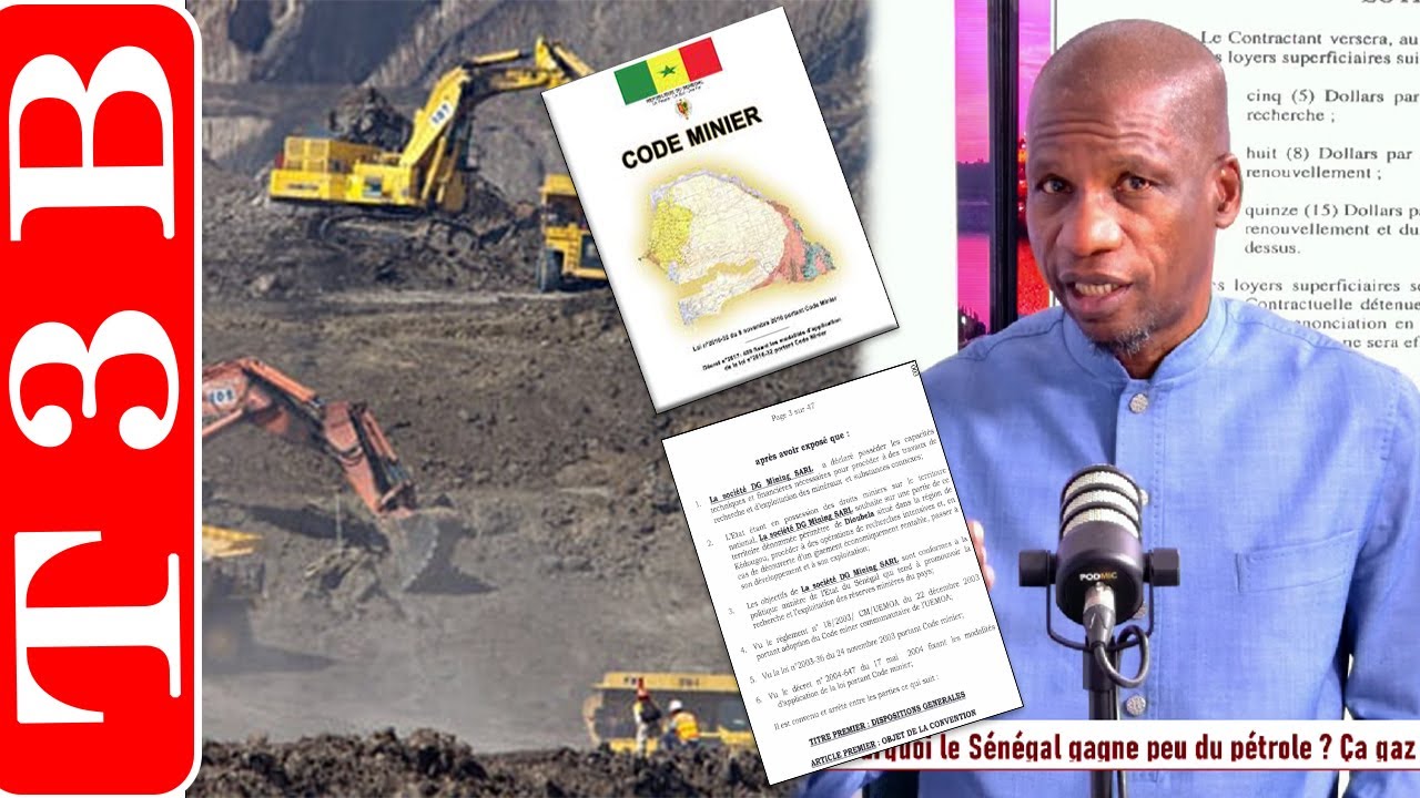 Le cour magistrale de Cledor Sene sur le code minier voté par Macky ...