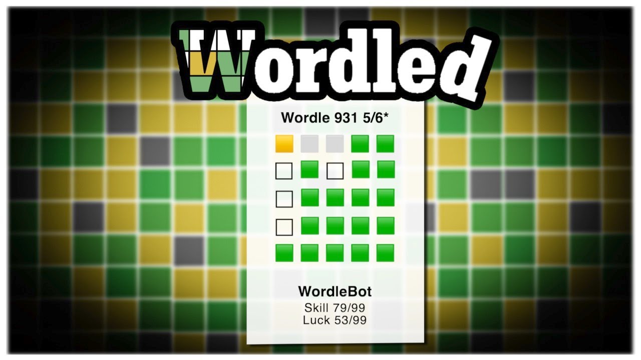 931 Wordled (Jan 6, 2024) #wordle - YouTube