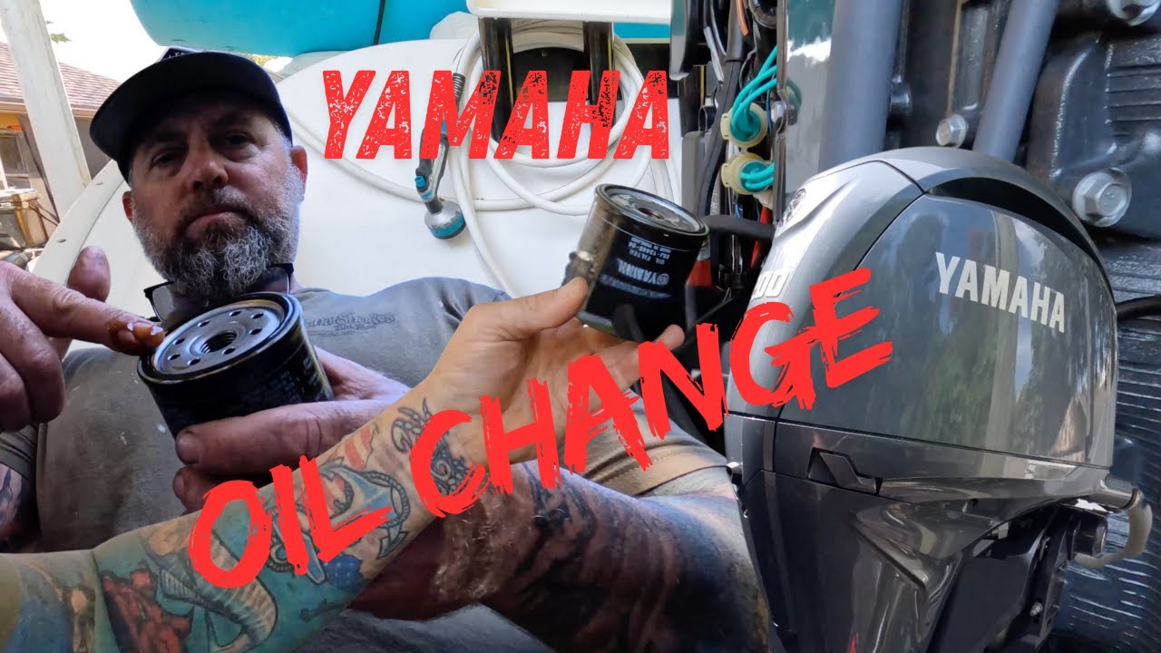 Oil Change Yamaha Outboards (HOW TO) - YouTube