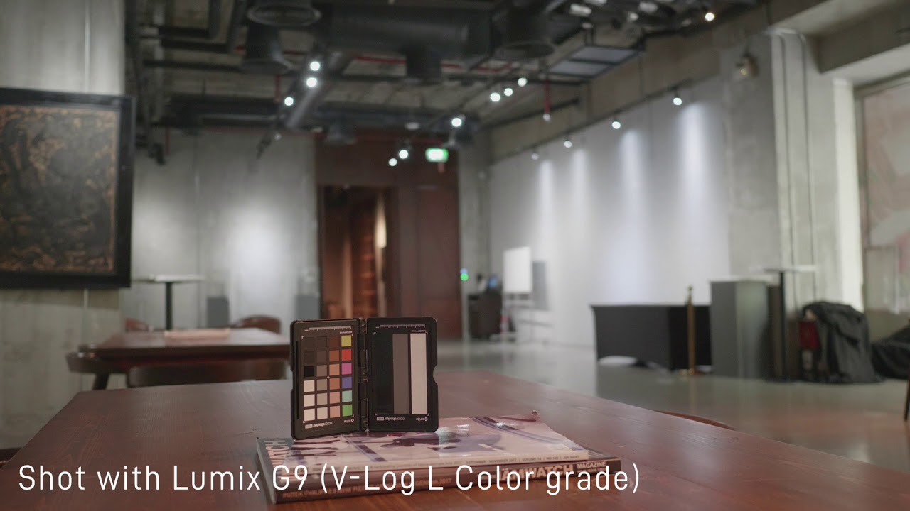 Lumix How To : Photo Style V-Log L (Lumix G9) - YouTube