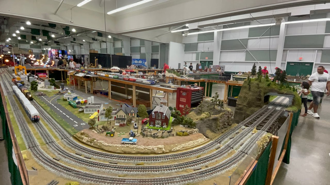 2023 York State Fair Model Train Display - YouTube