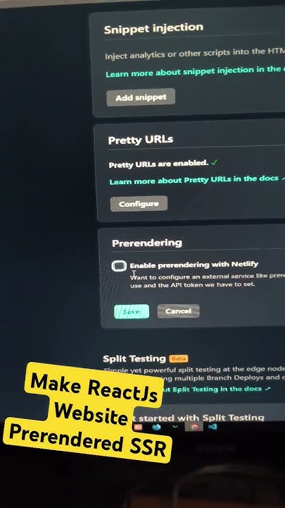 Make Reactjs Website Prerendered Ssr Reactjs Reactredux Wfh Programming Youtube