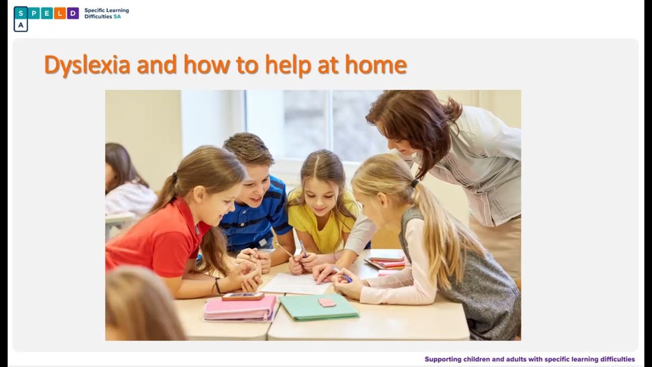 Dyslexia - Ways to help your child at home. Parent Forum Term 1 2020 ...