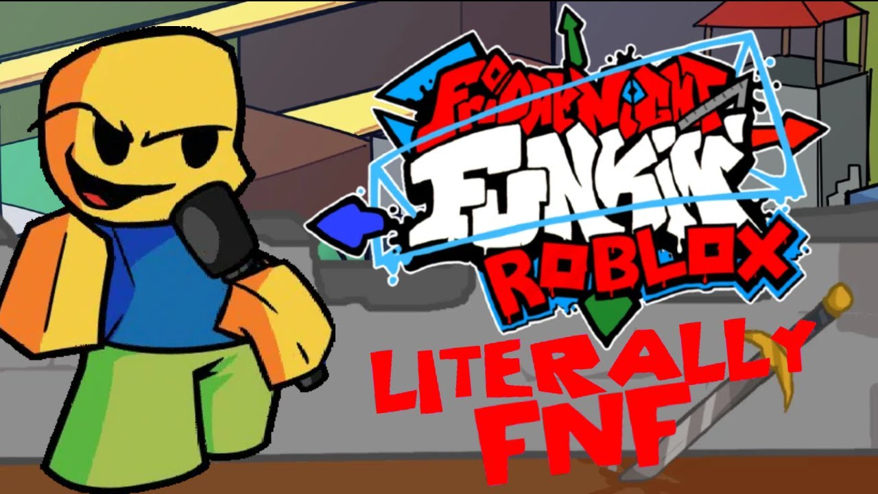 Literally FNF Vs Noob Update (Roblox) - YouTube
