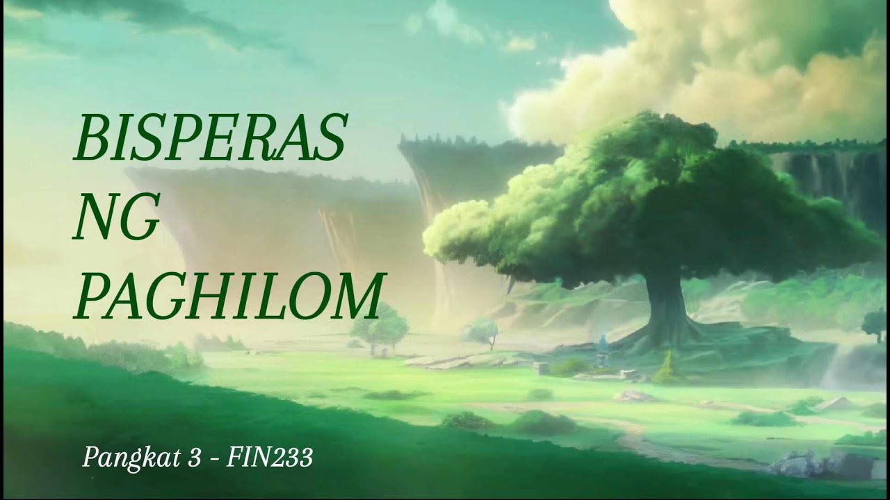 BISPERAS NG PAGHILOM (FIN233 Group 3 Radio Drama) - YouTube