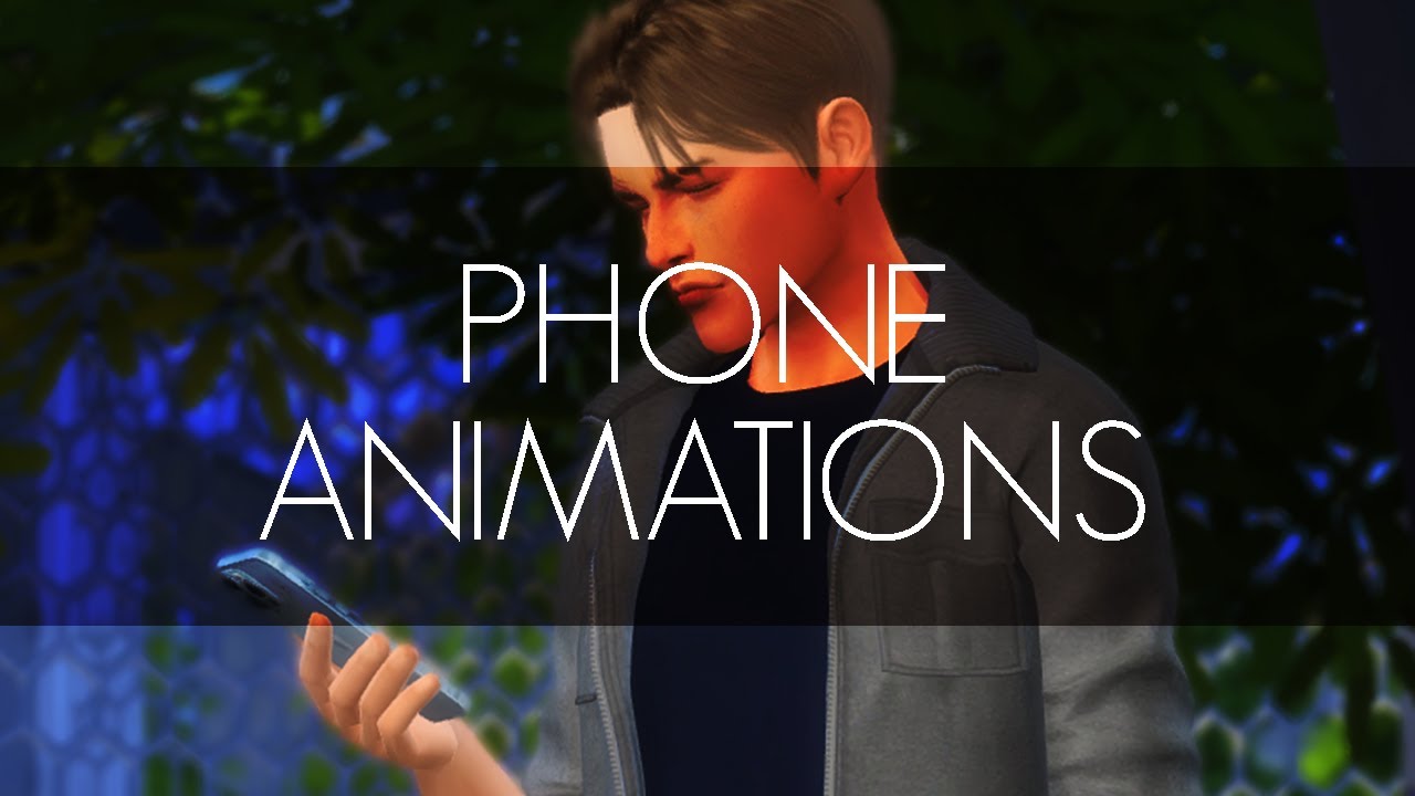 PHONE ANIMATION PACK (UPDATE 0.6) | Sims 4 Animation (Download) - YouTube