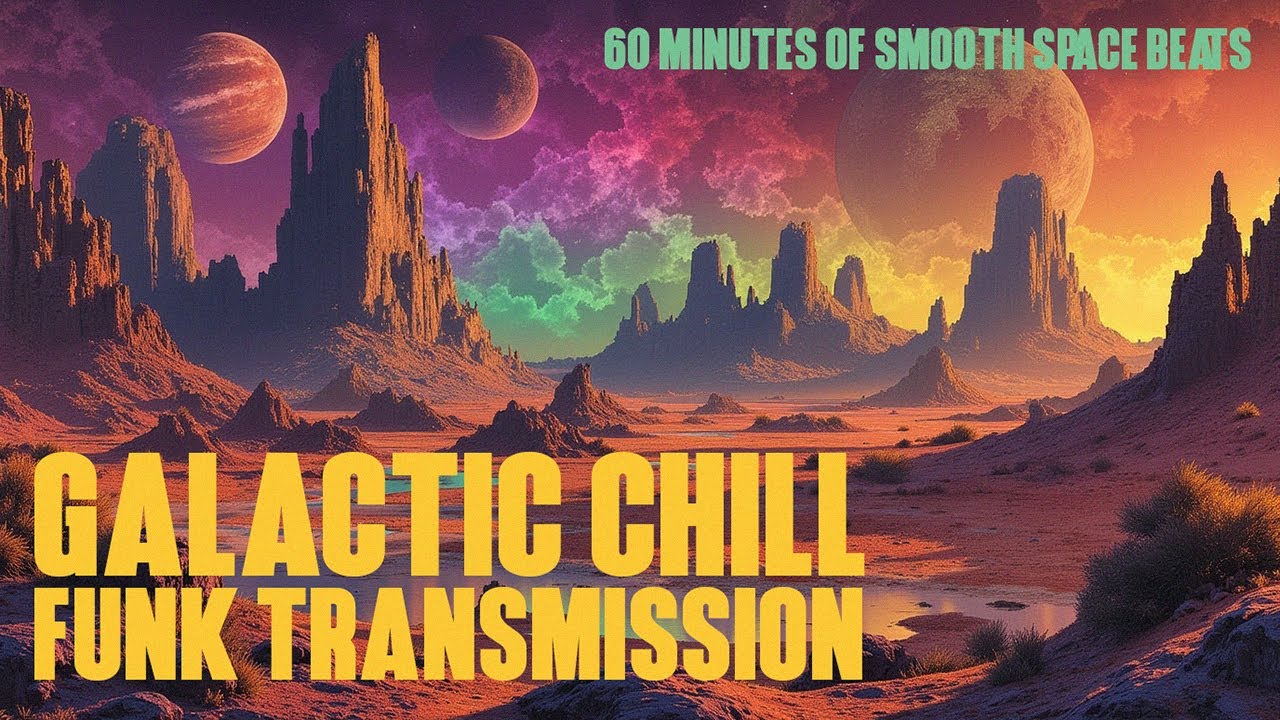 Galactic Chill Funk Transmission – 60 Minutes of Smooth Space Beats 📡🪐 ...