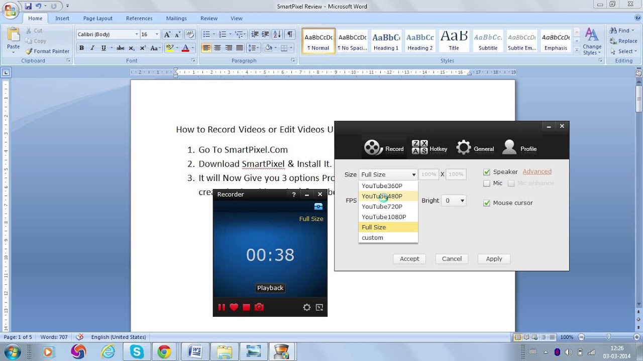 SmartPixel - Screen Capture & Video Editing Software Review - YouTube