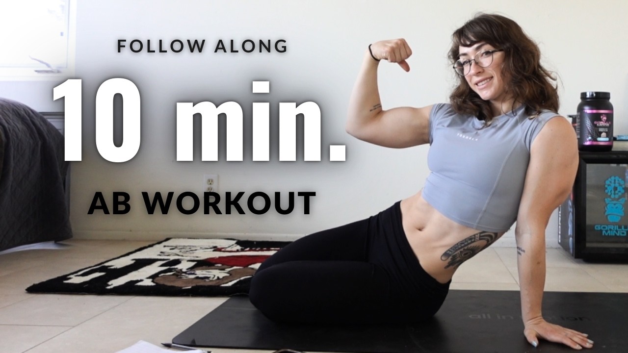 Intense 10 min Core Workout | follow along - YouTube