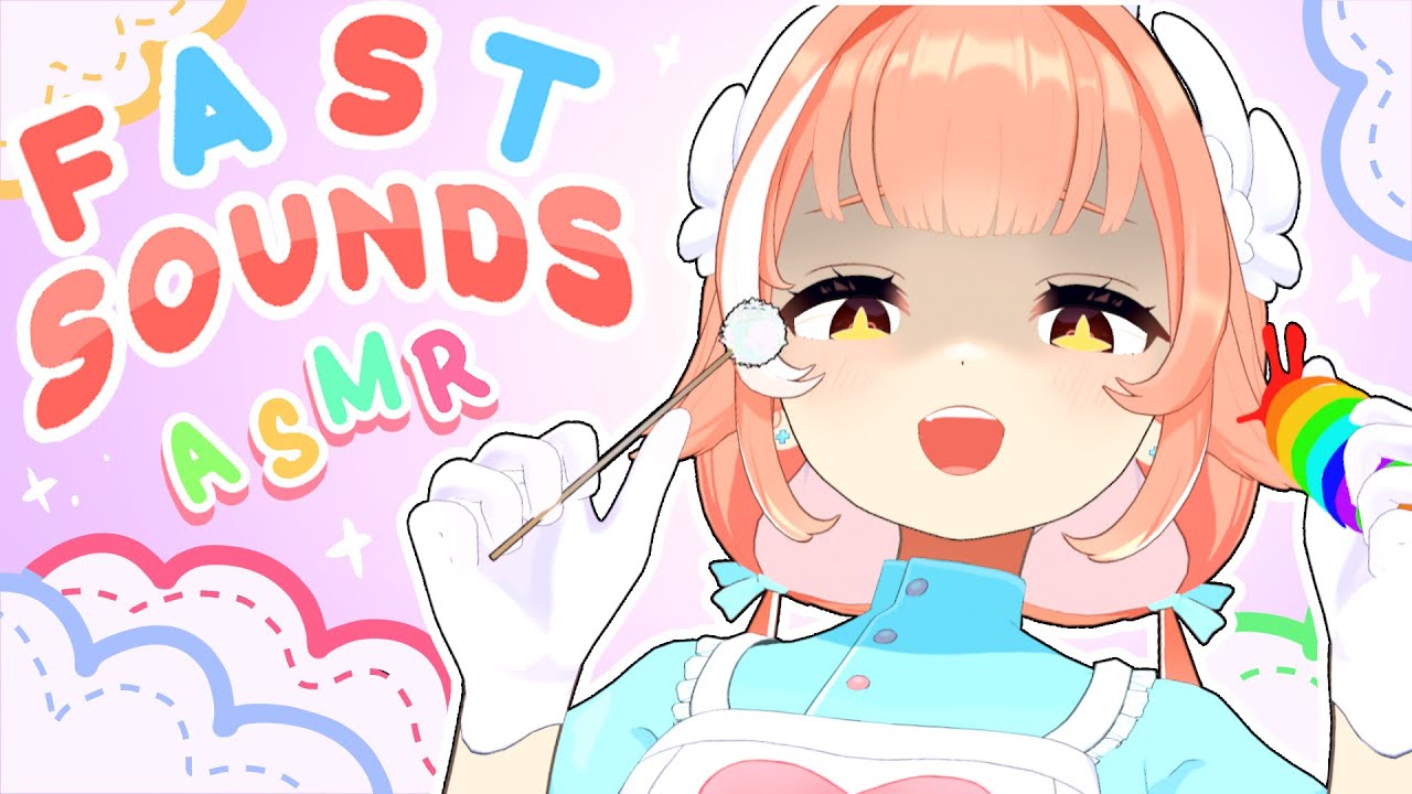 The Most Fast and Aggressive ASMR Tingles ♡ not for noobs ☁️ - YouTube