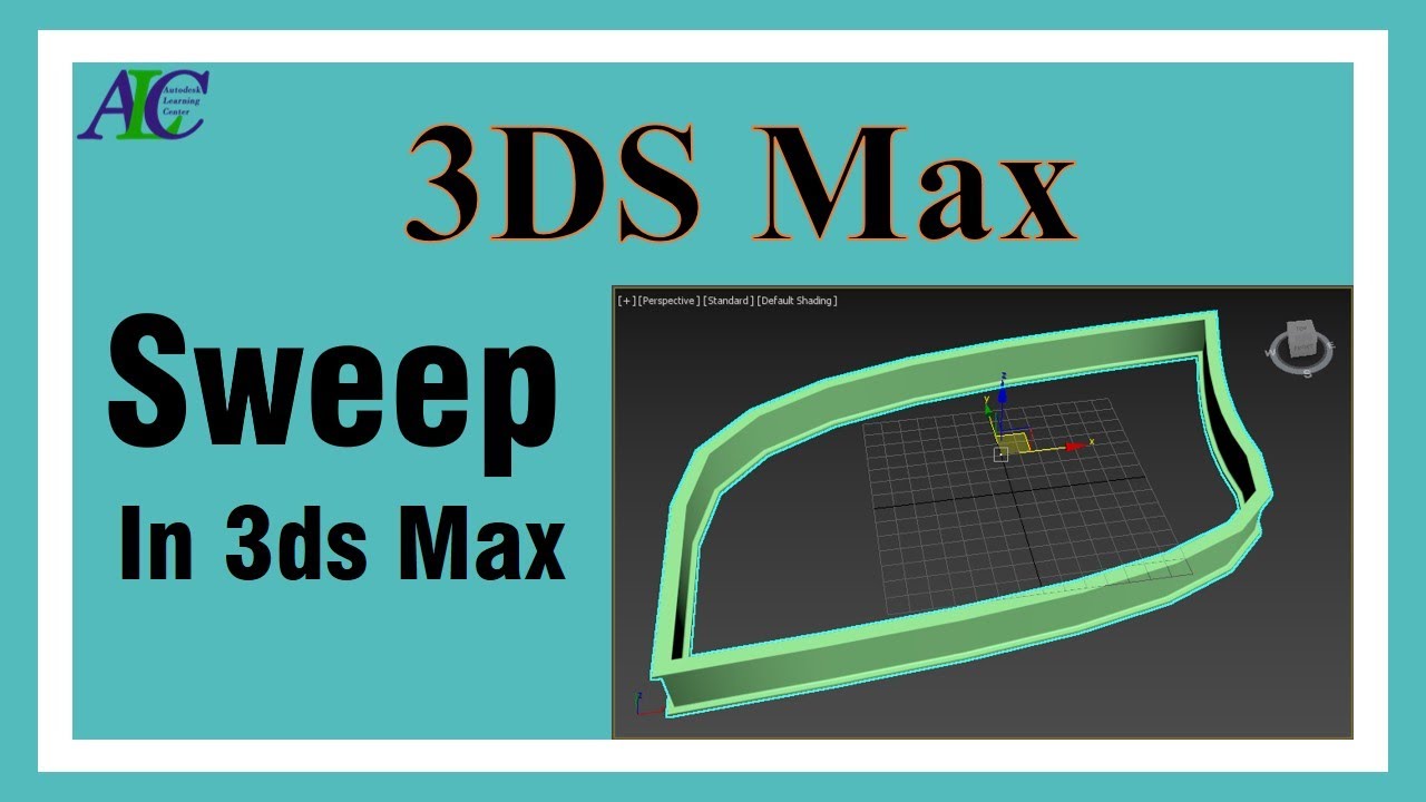 Sweep on 3ds Max - YouTube