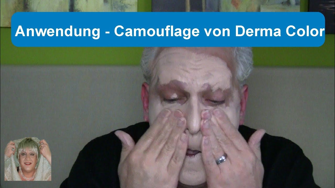 Camouflage Make up Derma Color Foundation - YouTube