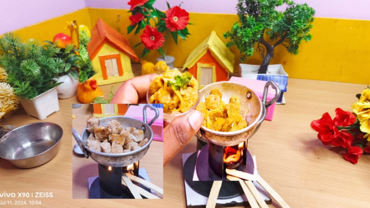 miniature meal maker fry | #2 | miniature cook - YouTube