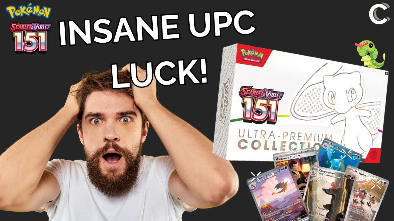 WE GOT SO LUCKY IN THIS 151 MEW UPC OPENING! - YouTube